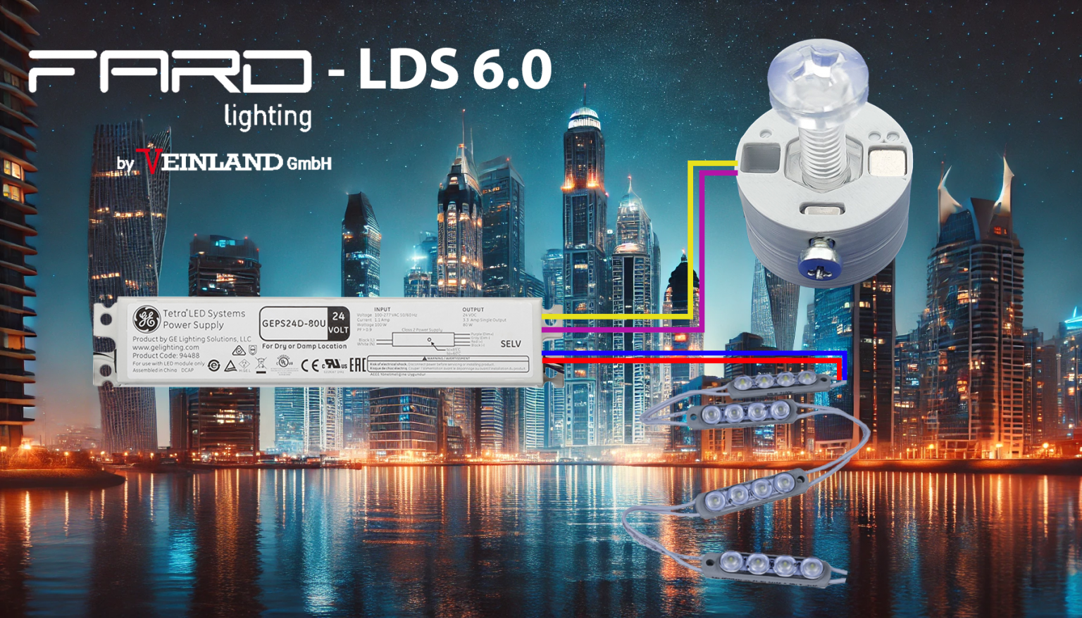Intelligente Beleuchtung mit dem LDS 6.0 von FARD Lighting! - VEINLAND